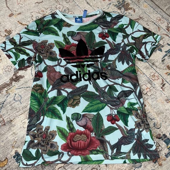 adidas | Tops | Adidas Printed Limited Edition Tshirt | Poshmark